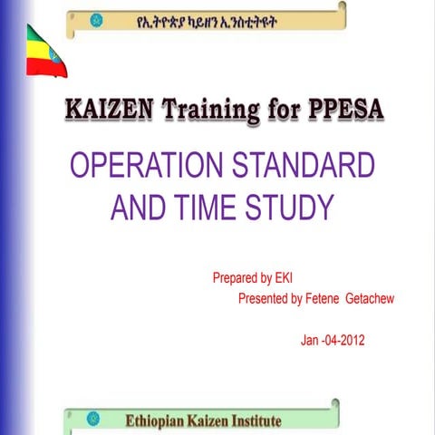 Operation standard .pptx