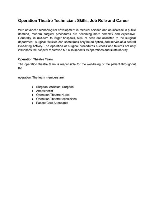 Ot scheduling module | PPT