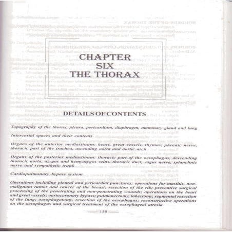 Operative surgery-6-Thorax | DOCX