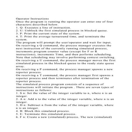 Operator Instructions Once the program is running the operator c.docx