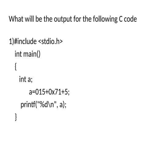operators in c language programming to improve c skills | PPT