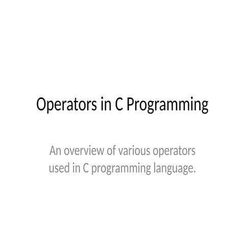 Operators_in_C_Programming ...