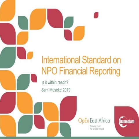 International Standard On NPO Financial Reporting | PPTX