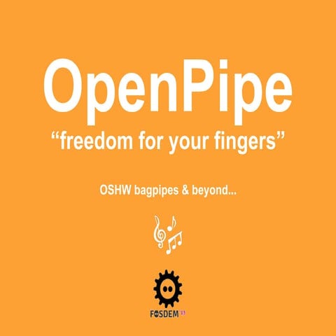 OpenPipe at FOSDEM 2013 | PPT