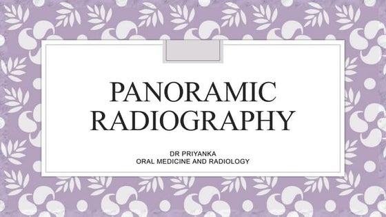 Common errors in opg | PPTX | Dental Health | Diseases and Conditions