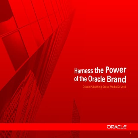 Oracle Publishing Group Media Kit 2013 | PDF