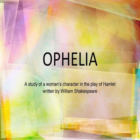 Hamlet, | PPT