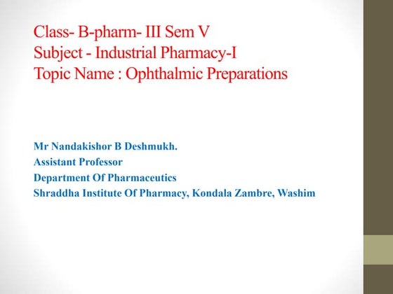 Pharmaceutical Syrups; Composition, Preparation and Examples | PPT