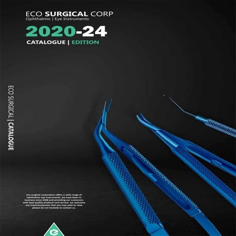 Ophthalmic Eye Instruments Catalog | PDF