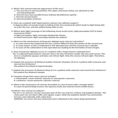 Ophthalmology Oral Questions by Dr. Abdel Baset.docx