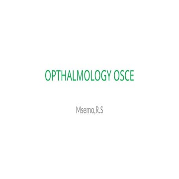 OPHTHALMOLOGY OSCE.pptx babaBhBNhBBBbFbC | PPTX