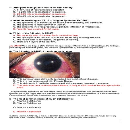 Ophthalmology quick quizes - web quick quiz.doc