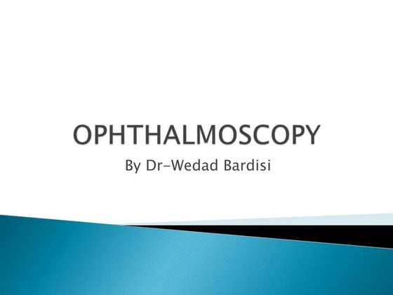 Approach to a pale optic disc | PPTX | Blood Disorders | Diseases and ...