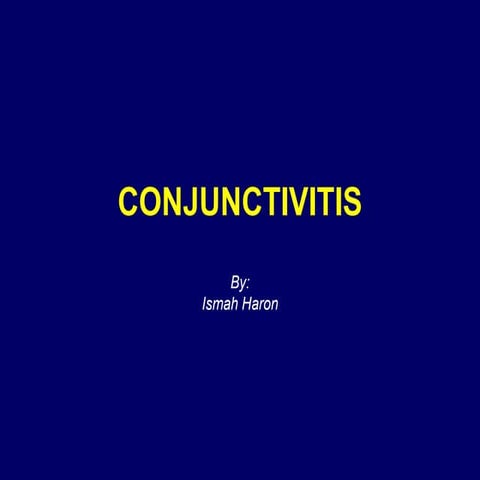 Red eye conjuctivitis & sch | PPTX