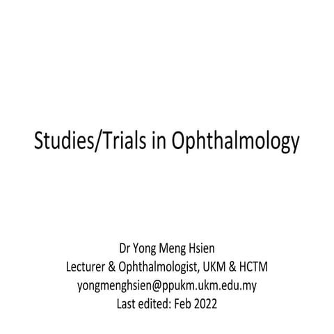 List of common ophthalmic abbreviations | PDF