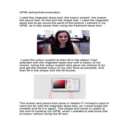 OPIE Evaluation | DOCX | Style & Fashion