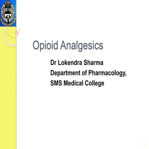 Opioids | PPT