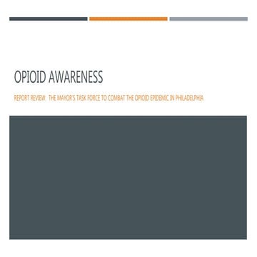 Opioid Awareness | PPT