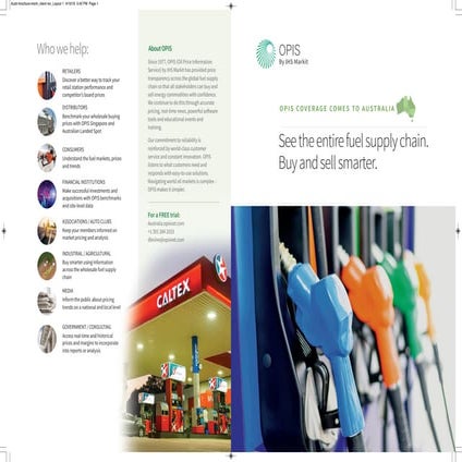 OPIS Coverage Comes To Australia | PDF