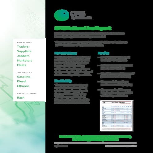 OPIS Fact Sheet: NGL Forwards Report | PDF