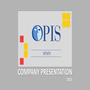 Opis Spain S.L. | PDF