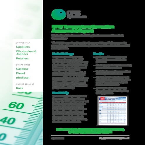 OPIS Fact Sheet: Temperature Correction Assessment Report | PDF