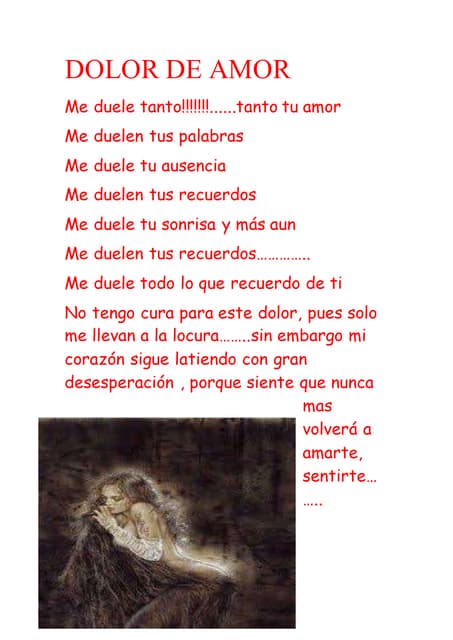 Dolor De Amor