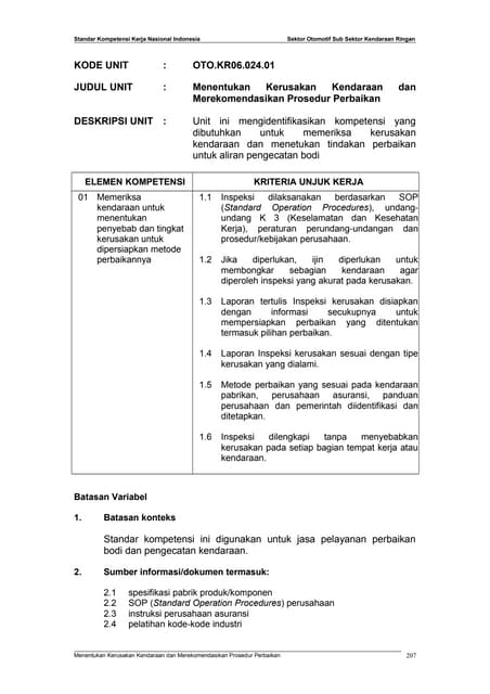 1.buku modul oto.kr10.016.03 mengikuti prosedur kesehatan dan keselamatan | PDF