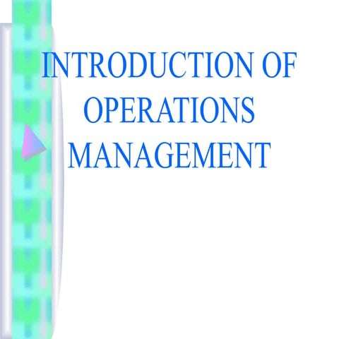 Opm lect 1 | PPT