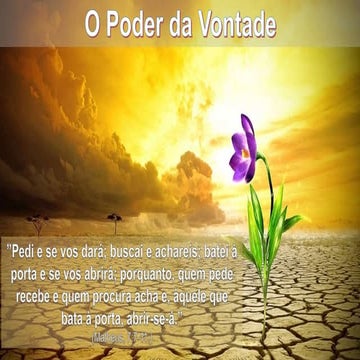 O Poder da Vontade | PPTX