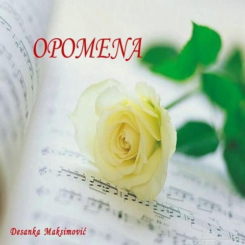 Opomena Desanka Maksimović | PPT