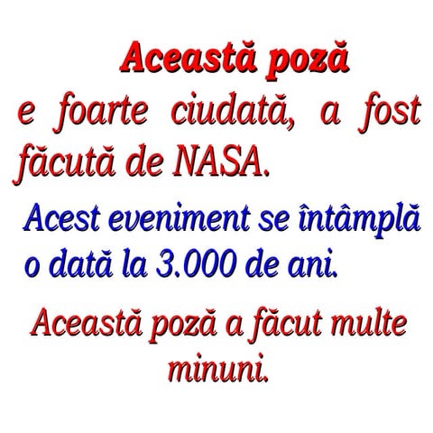 O poza rarisima | PPT