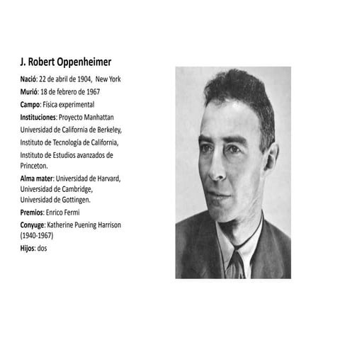 Oppenheimer | PPTX