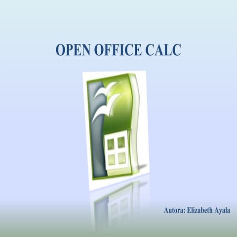 Tutorial calc open office fórmulas - funciones - gráficos - 1° año | PPT