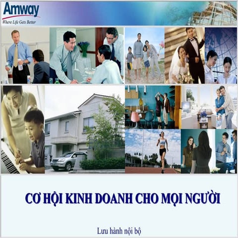 Kinh doanh cùng Amway | PPT