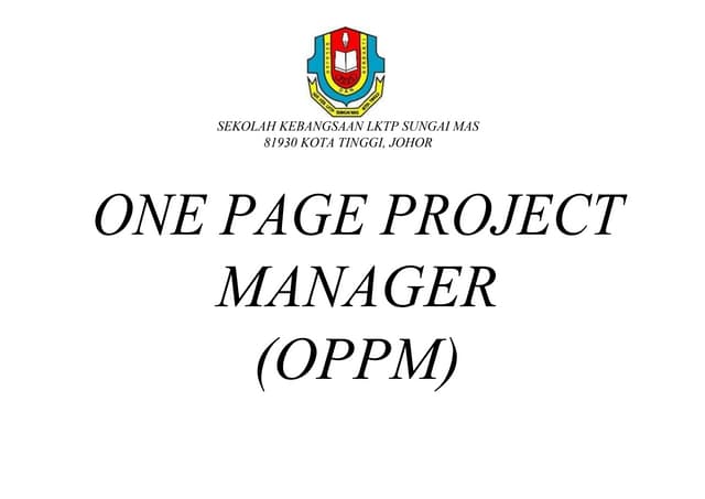 2. PInTaS & OPPM Edited for school purposes | PDF