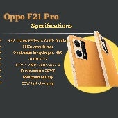 Oppo F21 Pro full details | PDF