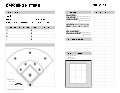 Baseball Pitcher Scouting Chart