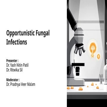 Opportunistic fungal infection | PPTX