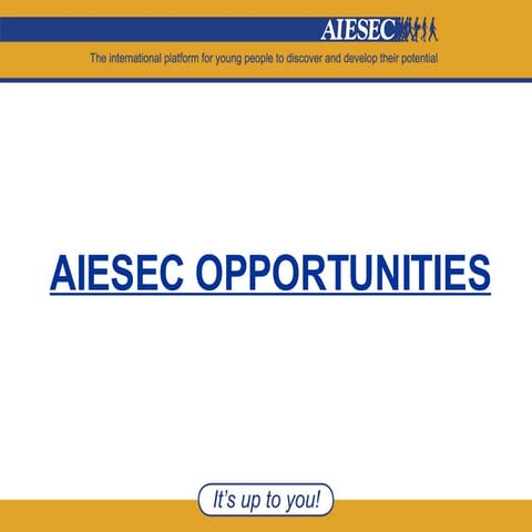 Aiesec structure | PPT