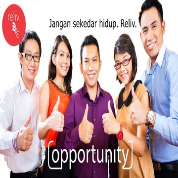 Reliv Business Opportunity - Indonesia | PPT