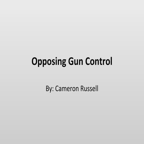 gun control | PPT