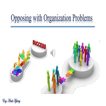 Opposing with organization problems | PDF