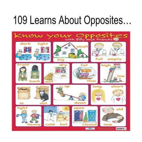 Opposites | PPT