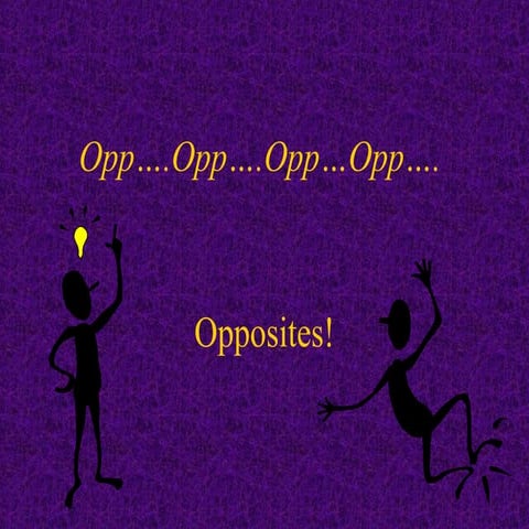 opposites adjectives for beginners English learning.ppt