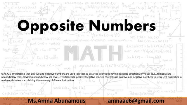 Numerical expressions. | PPTX