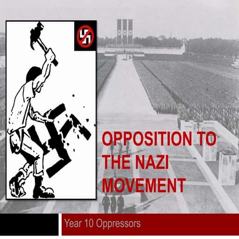Opposition to the nazi party | PPT