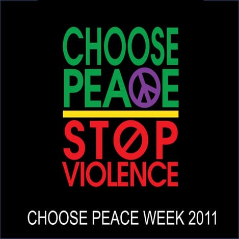 Choose Peace Week-2011 | PPT