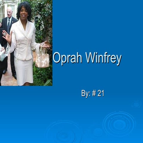Oprah Winfrey | PPT