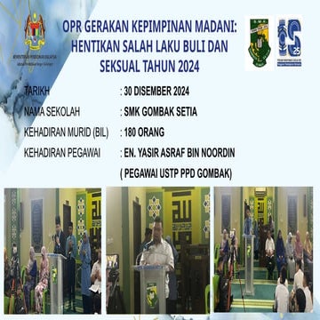 OPR GERAKAN KEPIMPINAN MADANI SMK GOMBAK SETIA.pptx